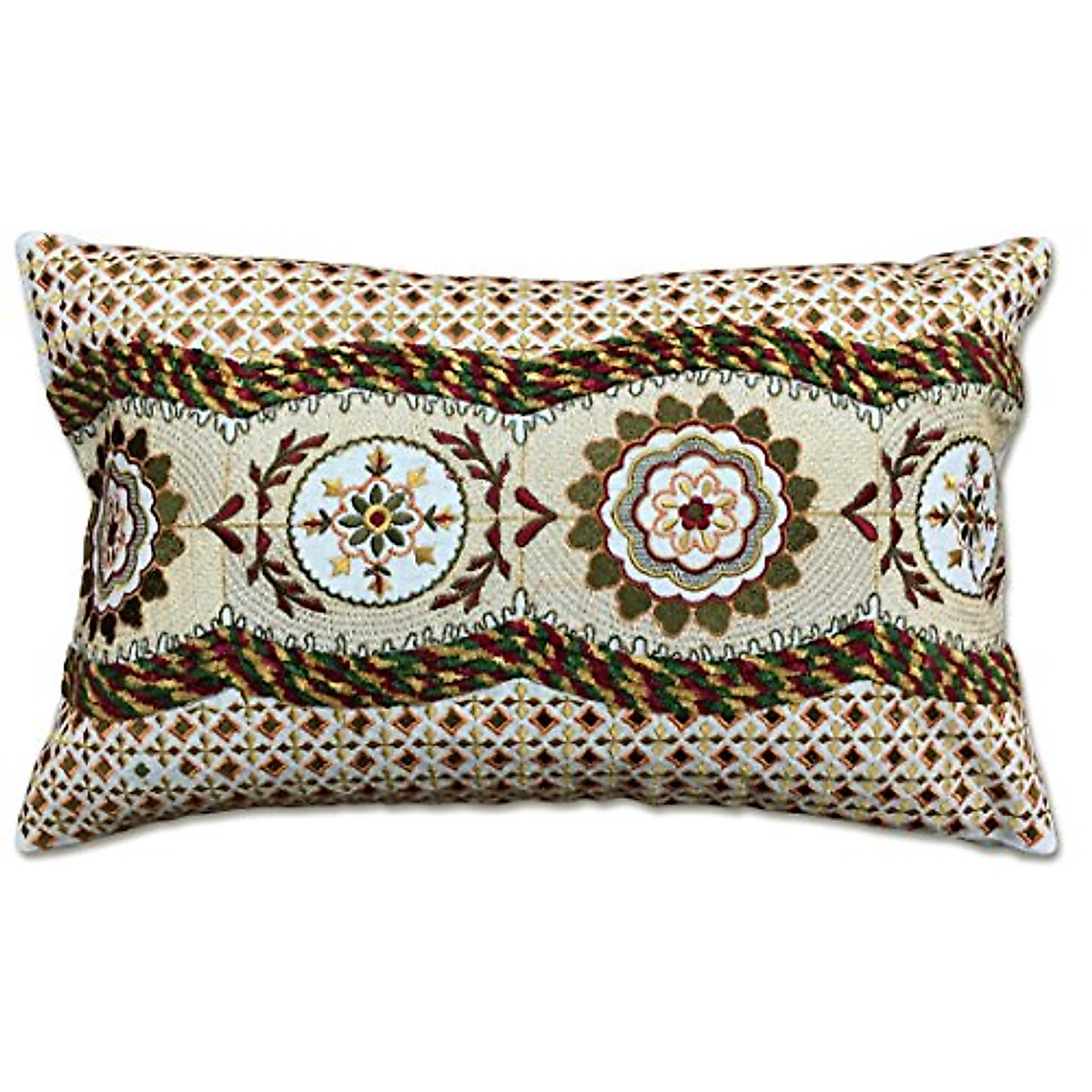Mod Lifestyles PI-1600-535 Decorative Pillow, 12" X 20", Multi