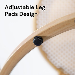 SunsGrove Outdoor Wicker Coffee Table Patio Furniture Garden Rattan Glass Table Center Table with Tempered Glass Top for Garden Lawn Porch Balcony, Gold