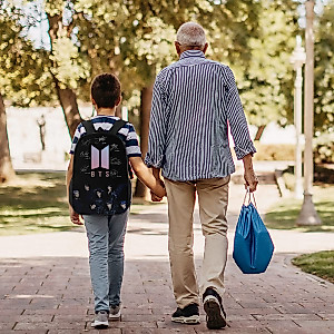 XJIANQI Backpack Aldult Teens Backpack Travel Bags Laptop Bag Boys And Girls Backpacks Black One Size