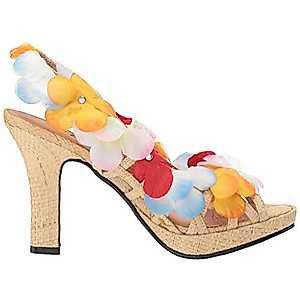 Ellie Shoes Women's 402-LUAU Wedge Sandal, Multi, 8 M US