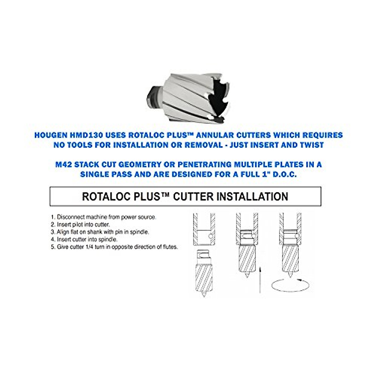 Hougen HMD130 Ultra Low Profile lightweight right angle drill with large capacity. Replaces HMD115 and HMD150