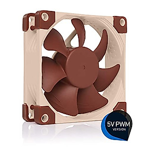 Noctua NF-A8 5V PWM, Premium Quiet Fan with USB Power Adaptor Cable, 4-Pin, 5V Version (80mm, Brown)