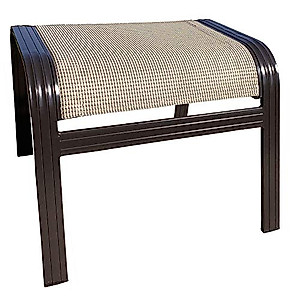 Tampa Sling Outdoor Ottoman Set of 2