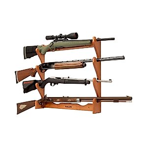 Allen Company unisex adult 4 Gun Collector Gun Rack, Wood, One Size US