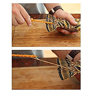 D Vein Lobster Deveiner - Simple to Use Lobster Cleaner Tool - Perfect for Divers and Lobster Lovers to Use with Lobster Crackers, Lobster Picks and Lobster Kits