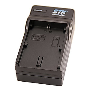 STK LP-E6 Battery Charger for Canon EOS 5D Mark II III and IV, 70D, 5Ds, 6D, 5Ds, 80D, 7D and 7D Mark II, 60D Cameras, LP-E6 Battery, LC-E6 Charger