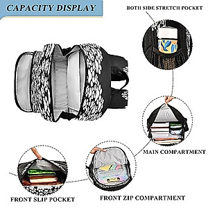 ALAZA I Love Dog Paw Print 17 inch School Backpack for Kids Girls Boy for Elementary Middle High School Students