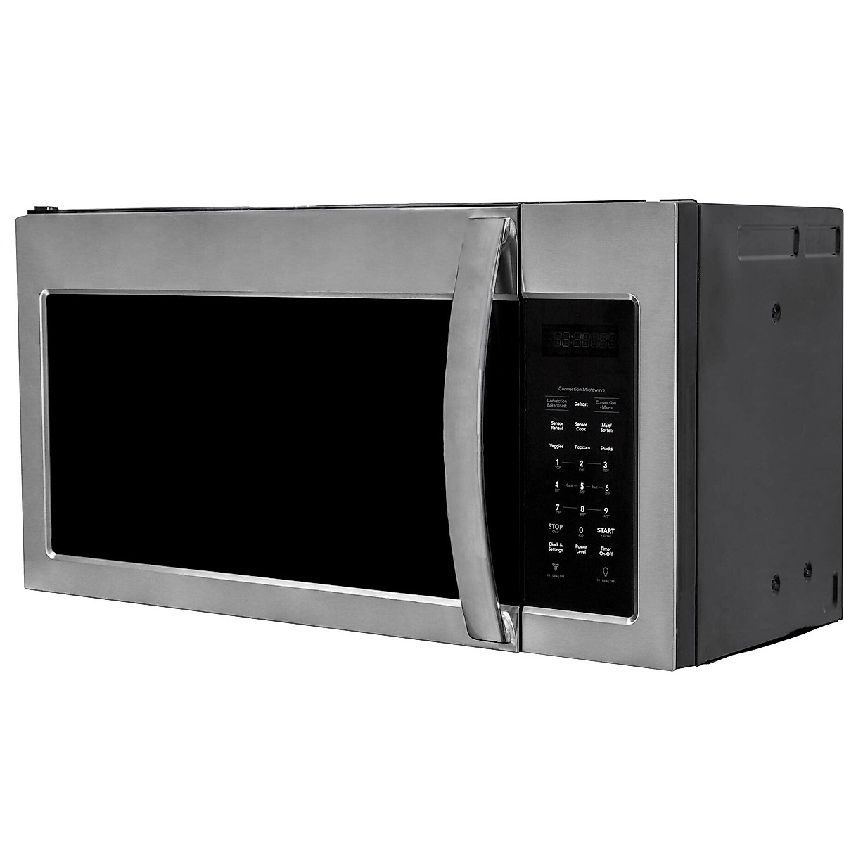 FORTÉ F3015MVC5SS Stainless Steel Over the Range Microwave Oven with Child Lock and Auto Cooker, Built in Microwave Saves Kitchen Countertop Space, 1000 Cooking Watt, 300 CFM Vent Fan, 10 Power Levels