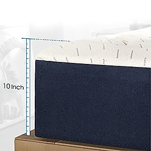 10" Marshmallow Memory Foam Mattress, Full