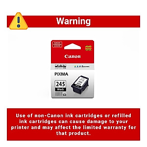 Canon PG-245 Compatible to MG2525,MG3020,TR4520/4522,TS202,TS302,TS3120/3122,TS3320/3322 Printers