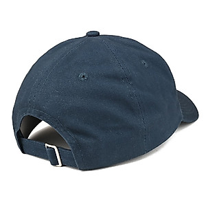 Trendy Apparel Shop Vintage 1934 Embroidered 90th Birthday Relaxed Fitting Cotton Cap - Navy