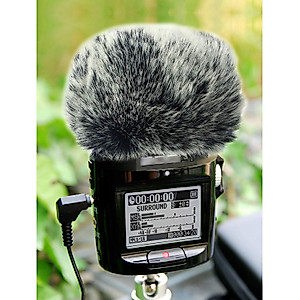 Windscreen Muff for Zoom H2n/H4n Handy Recorders, Zoom Mic Dead Cat Fur Windscreen Wind Screen for H2n H4n by YOUSHARES