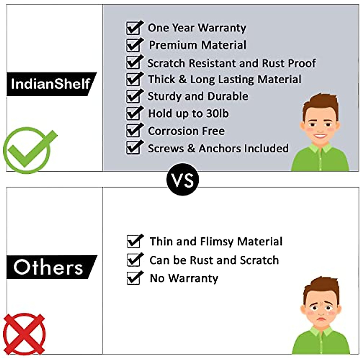 Indian Shelf 1 Pack Hooks | Coat Hanger Mount | Gold Modern Hooks for Hanging Coats | Brass Strong Wall Hooks for Hanging Heavy | Camel Hooks for Keys [13.50 Cm]