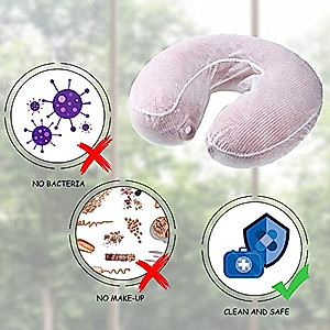 100 Pieces Disposable Headrest Covers Disposable Massage Covers Massage Headrest Covers Non-Sticking Cradle Cover Non-woven U-shaped Cradle Cover for Massage Tables, 14.2 x 13 Inch, White