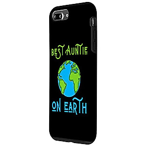iPhone 7 Plus/8 Plus Best Auntie On Earth Aunt Day Fun Women Mothers Aunt Aunts Case