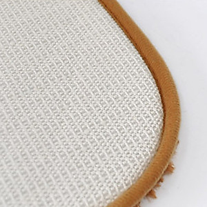 Scceatti Kitchen Rugs Absorbent Bath Mat 24 x 16 Red Floor Rug Memory Non Soft Bathroom Bath Luxurious Foam Mat Absorbent Slip Shower Rug Bathroom Products for Kitchen Floor House Decor Door Mat Prime