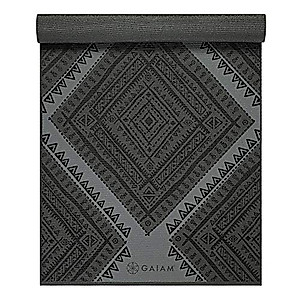 Gaiam Navajo Prem Print Yoga Mat 6 Mm, 1 EA