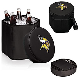Black Minnesota Vikings 12 Quart Bongo Cooler