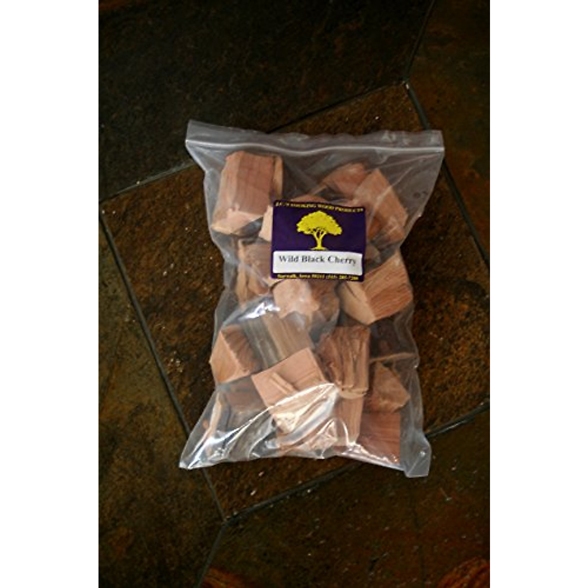J.C.'s Smoking Wood Chunks - 4 PK Gallon Sized Bag of Apple, Maple, Mulberry, Wild Black Cherry