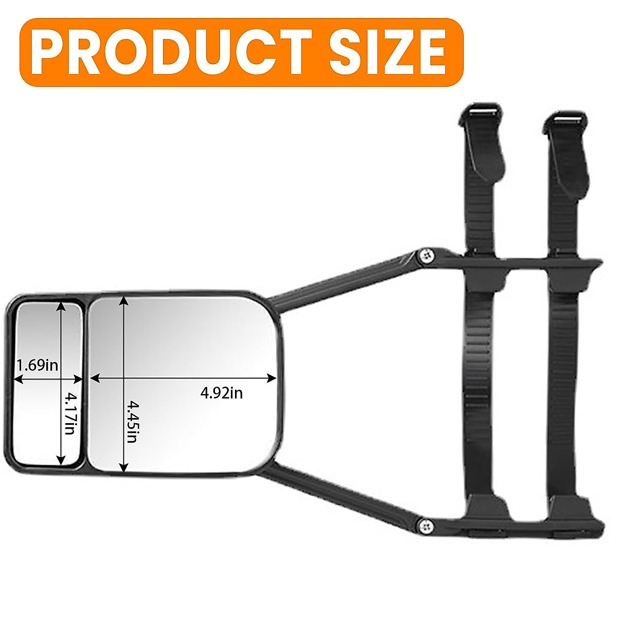 8sanlione Towing Hitch Towing Mirror
