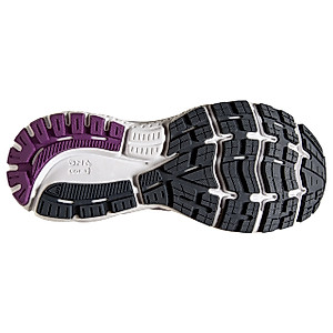 Brooks Women's Ghost 13 Running Shoe - Lavender/Ombre/Metallic - 9 Medium