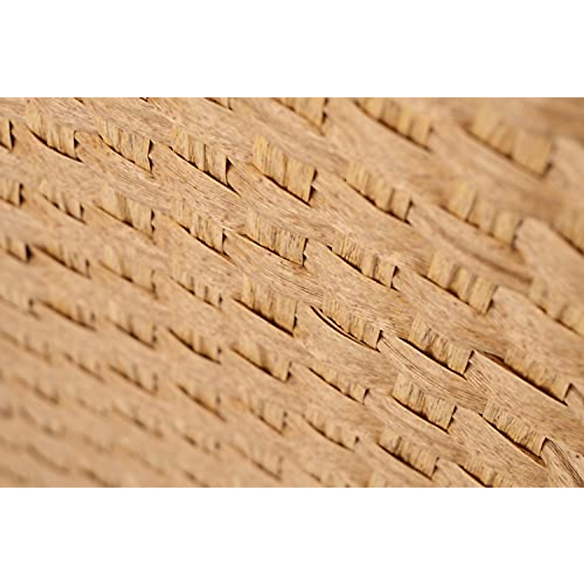 Synthetic Wicker Laundry Hamper Basket With Lid and Liner by Blue Ridge Basket Company (Natural)