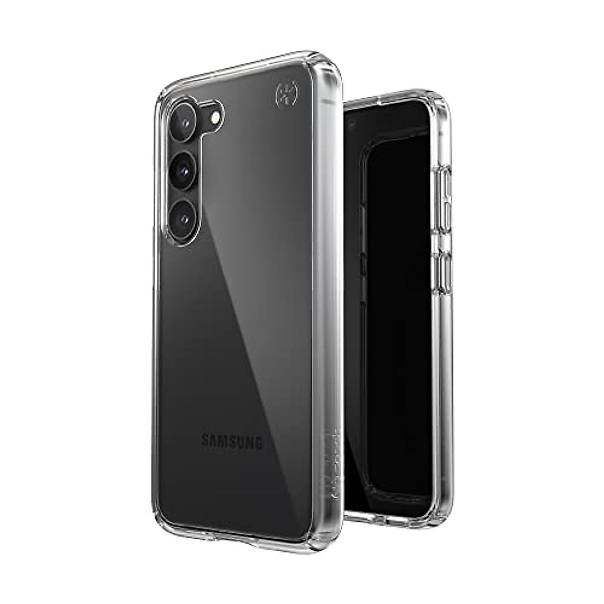 Speck Products Presidio Perfect Clear Case Fits Samsung Galaxy S23, Clear/Clear