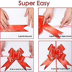 Baskets for Gifts Empty, 6 Pack Sturdy Empty Gift Basket With Handles Kraft Tray Cardboard Basket to Fill Bulk Gift Packages for Holiday, Wedding, Birthday, Christmas, Valentines Day