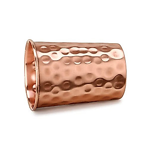 Zap Impex Pure copper hammered glasses moscow mule tumbler (Set of 8)