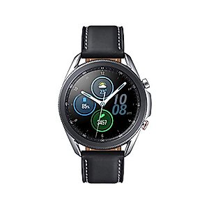 Samsung Galaxy Watch3 Watch 3 (GPS, Bluetooth, LTE) Smart Watch with Advanced Health Monitoring, Fitness Tracking, and Long Lasting Battery (Silver, 41MM) (Renewed)