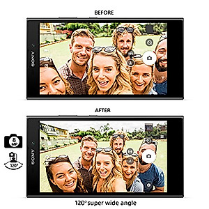 Sony Xperia L2, 5.5" Display Unlocked, 3+32GB, 13+8 MP Camera - Black