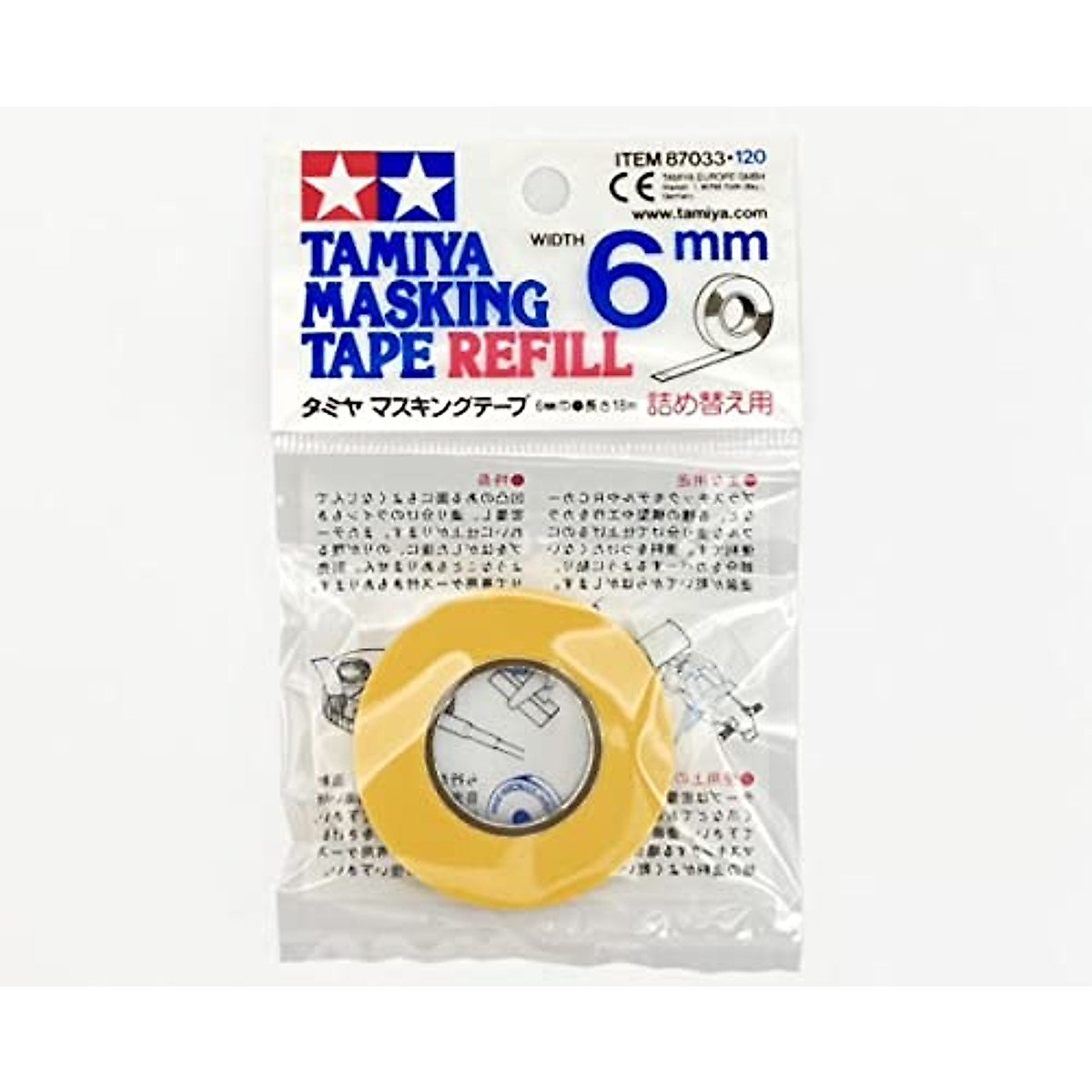 Tamiya 87033 Masking Tape Refill 6mm