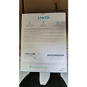 Anker Power Bank Battery Pack, 20,000mAh 22.5W High Speed Charging Portable Charger with Built-in USB C Cable, 1 USB-C, 1 USB-A, for iPhone 15/15 Plus/15 Pro/15 Pro Max, MacBook, Galaxy