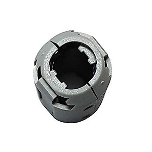 5pcs Inner 13mm 0.5inch Filter Ferrite Bead Ferrite Clip Ferrite Clamps Ferrite Snap Ferrite Core Noise Cancel Ferrite Ring (Grey)