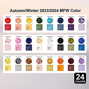 QUEFE 6000pcs Clay Beads for Jewelry Making, 24 Colors Flat Heishi Clay Beads for Bracelet Necklace Earring Making, Boho Craft Kit for Adults and Fashion Icon