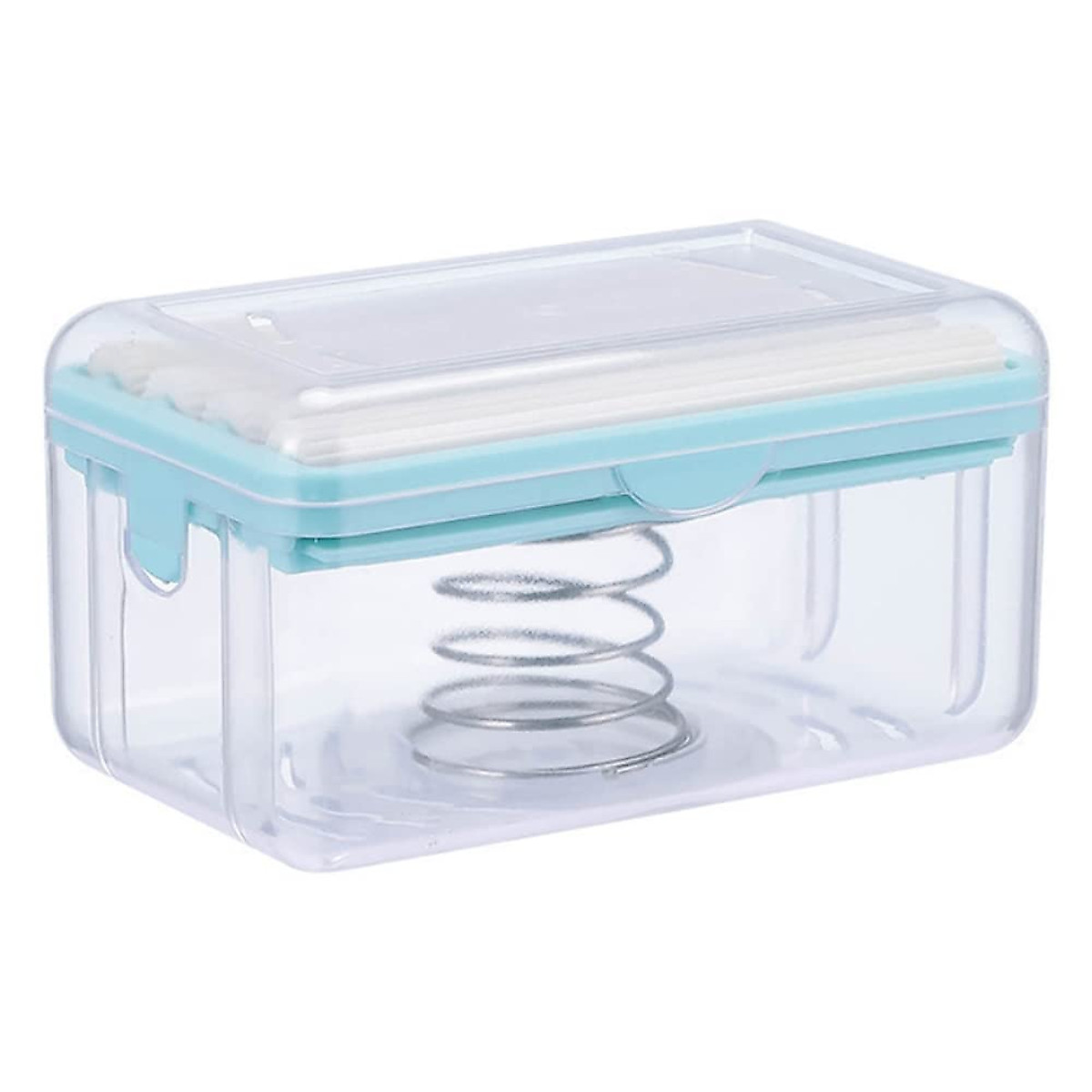 Osuner Multifunctional Bubble Box,Removable Drainers, Dish Foam 2 in 1 Storage Foaming Box,Roller Spring Dish