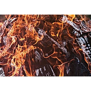 Smoak Firewood - Kiln Dried Premium Oak Firewood (Includes Firestarter) (Large (16inch Logs) 120-140lbs)