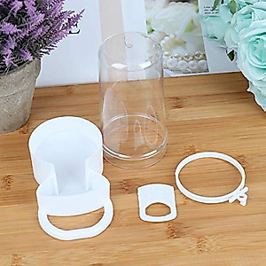 Ipetboom Rabbit Food Rabbit Food Rabbit Food Rabbit Food Water Feeder Pet Cage Suspended Water Dispenser Hanging Automatic Small Animal Water Bottle Bowl for Bunny Chinchilla Hedgehog Ferret Hamster