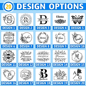 Personalized Tumbler Custom Insulated Travel Mug Custom Drinking Coffee Cup with Name Monogram initials 40oz Christmas Birthday Gift