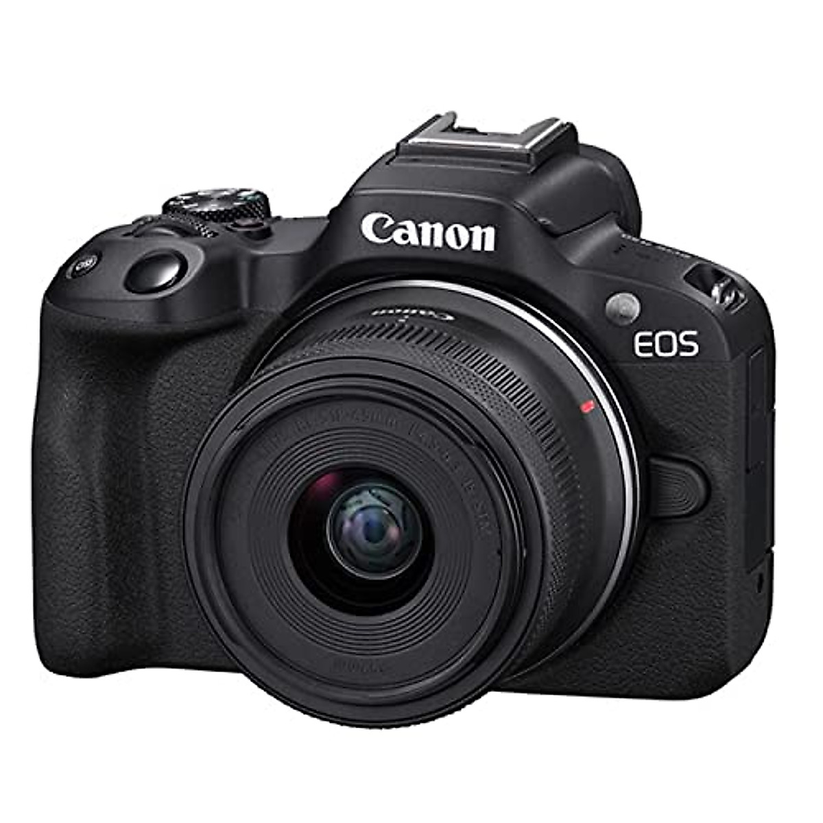 Canon EOS R50 Mirrorless Digital Camera with RF-S 18-45mm f/4.5-6.3 is STM Lens + 55-210mm f/5-7.1 is STM Lens + 420-800mm Super Telephoto Lens + 64GB Memory Cards, Professional Bundle (44pc) (Renewe