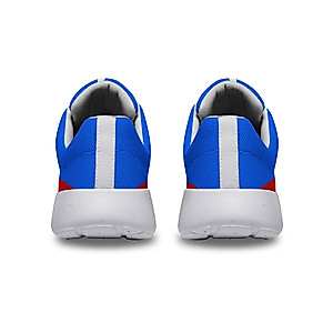 Puerto Rico Shoes Mens Womens Running Tennis Shoes Athletic Casual Puerto Rico Flag Sneakers Gifts for Friends White Size 10