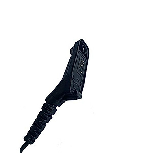 Earpiece and Microphone Headset for Motorola XPR 6350 XPR 6550 XPR 6300 XPR 6580 XPR 7550 APX 6000 APX 4000 APX 7000 APX 7000xe APX 8000 Two-Way Radios