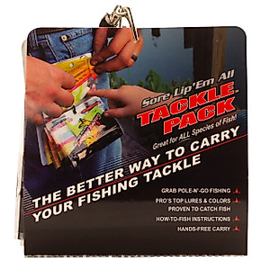 Crappie Magnet Tackle Pack Kit - Fishing Lures, Jig Hooks, Split Shots - Designed to Catch Any Fish Including Bass, Crappie, Trout and More - Portable All Species Fishing Tackle Box