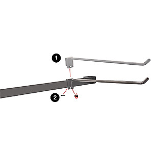 KINOMI Power Tool Holder Drill Holder Power Drill Tool Storage Rack Organizer Metallic Tool Hanger Shelf for Garages, Tool Sheds, Basements, Gardens, Art and Craft Rooms etc