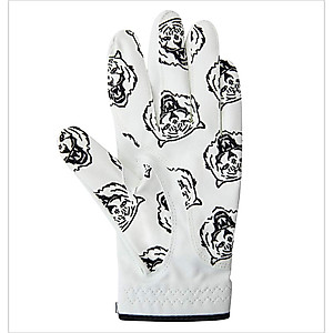 GOLFSKIN Golf Gloves for Women Korean Flag Design (Large)