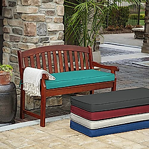 Arden Selections Outdoor Bench Cushion 18 x 46, Surf Teal
