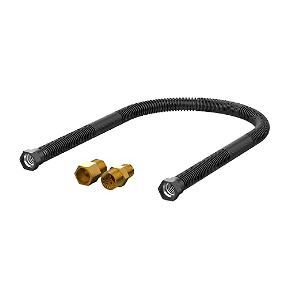 AJinTeby Gas Line Flex Connectors for Fire Pit, Fireplace Flexible Gas ...