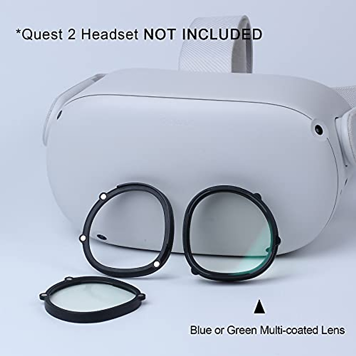 Magnetic Anti-Blue Light Lens Frame Compatible for Oculus Quest2 Rift S, Magnetic Eyeglasses Frame of VR Headset Accessories