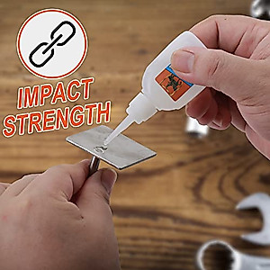 Super Glue, 15 Gram, Clear, Dries in Just 10 Seconds, Instant Bond Strong Adhesive for Plastic, Wood, DIY & Crafts