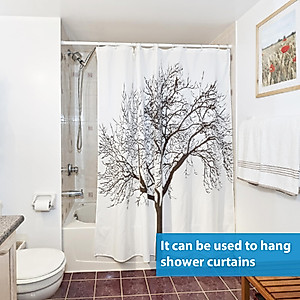 8 Pack Window Security Bar Window Lock Bar 15.7-27.6 Inch 1/2'' Diameter Adjustable Sliding Glass Door Lock Window Safety Bars with Rubber Tips Sliding Door Security Stick for Bathroom Cupboard